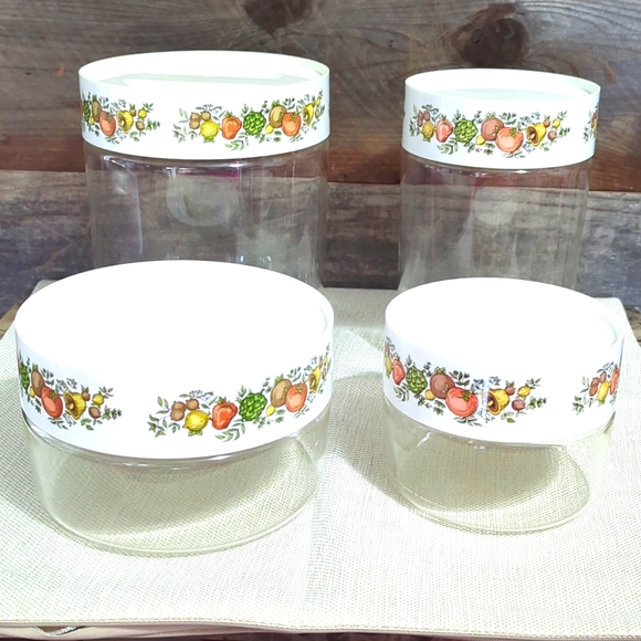Pyrex | Kitchen | Vintage Pyrex Corning Spice Of Life Round Storage ...